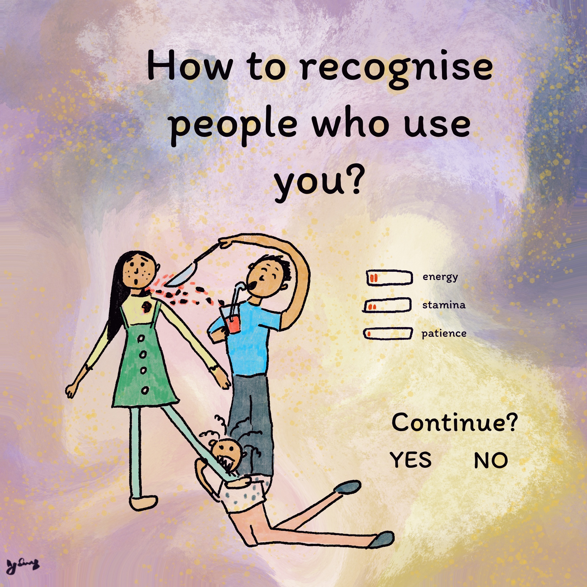 How to recognise people who use you? – The think about