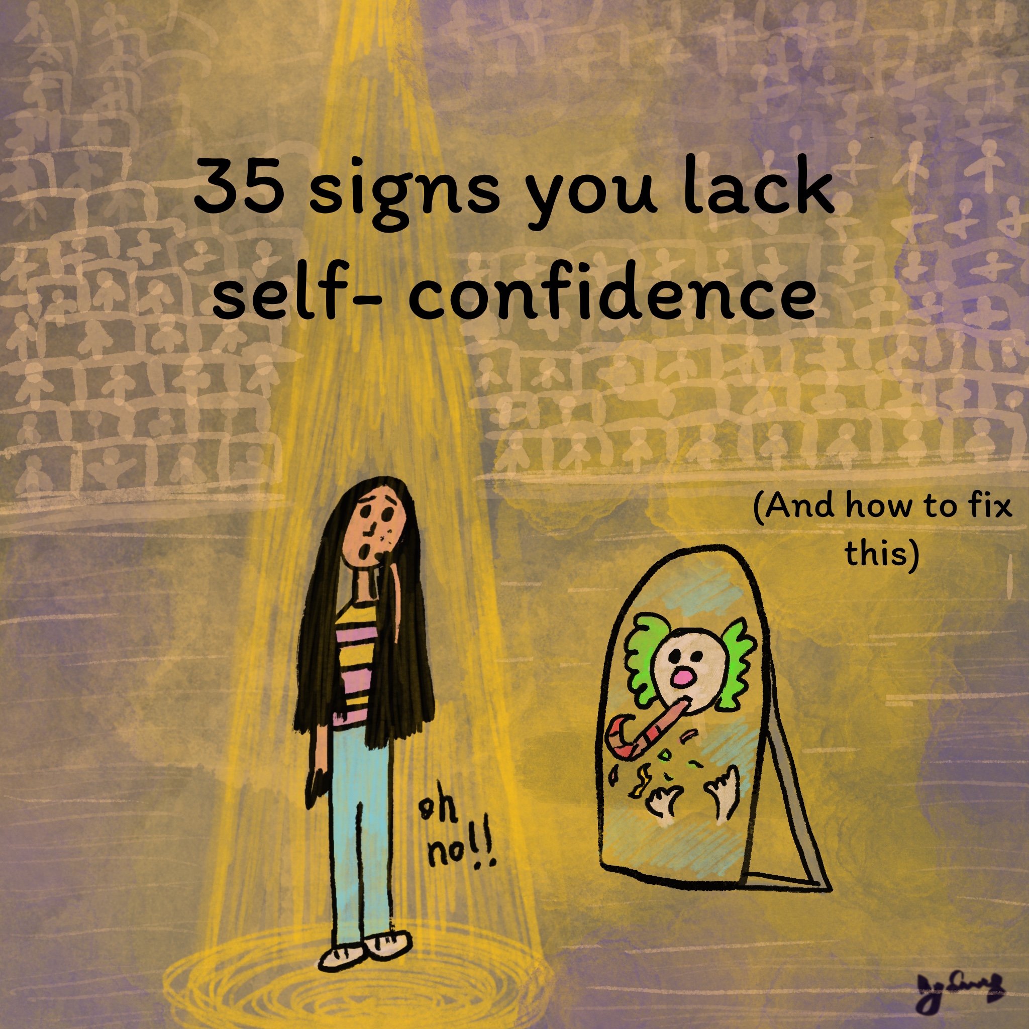 35 Signs you have low self-confidence and how to fix this – The think about