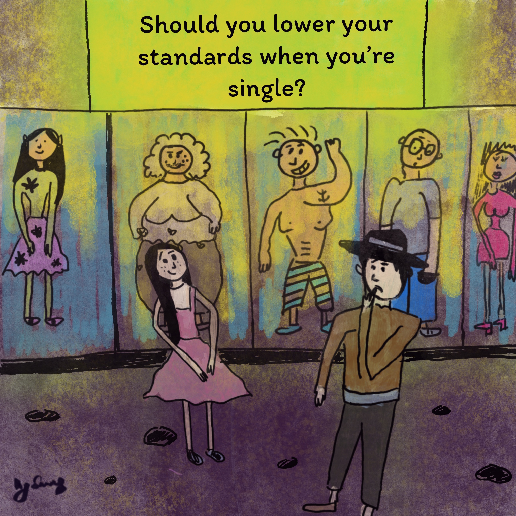 Should you lower your standards if you’re single? – The think about