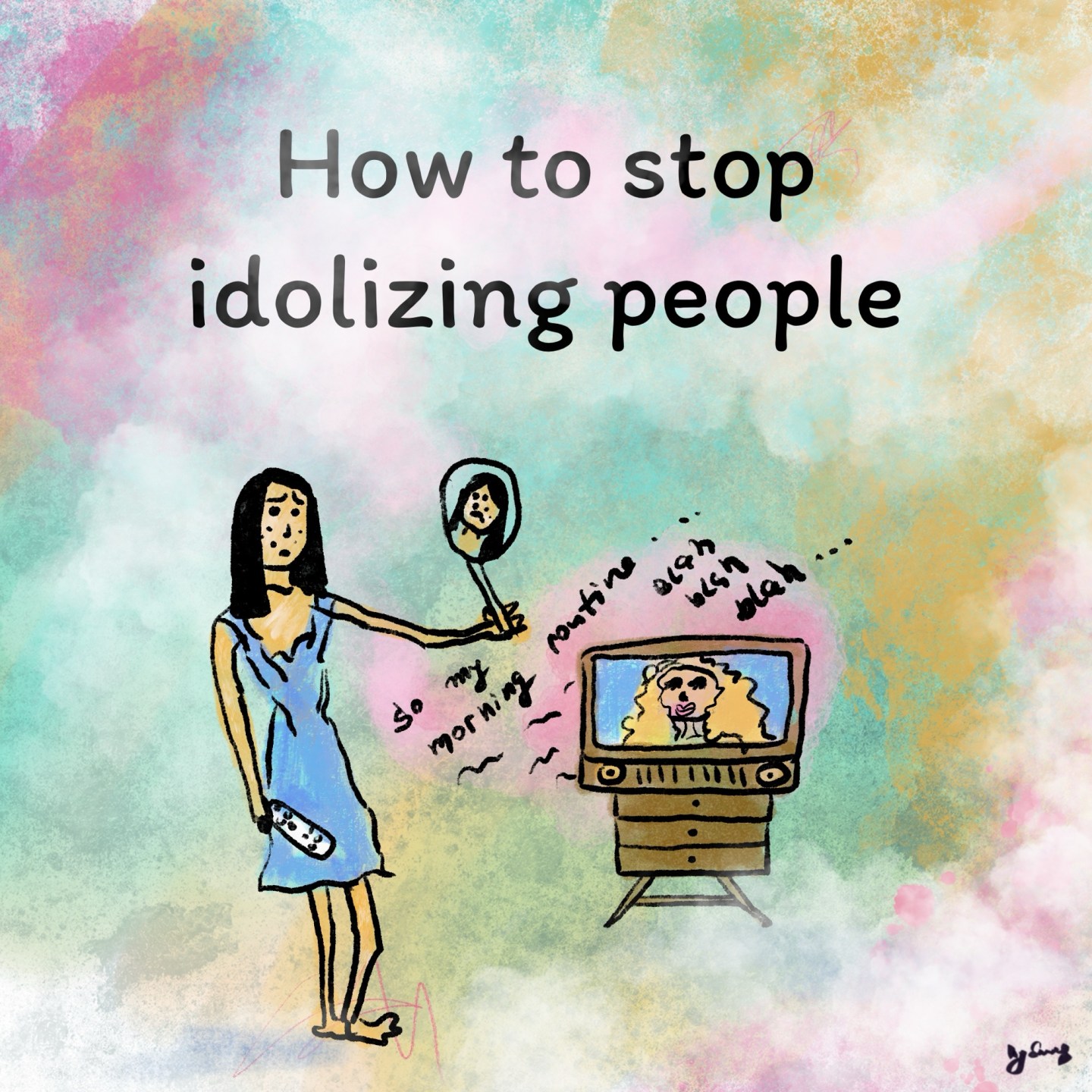 How to stop idolizing people – The think about