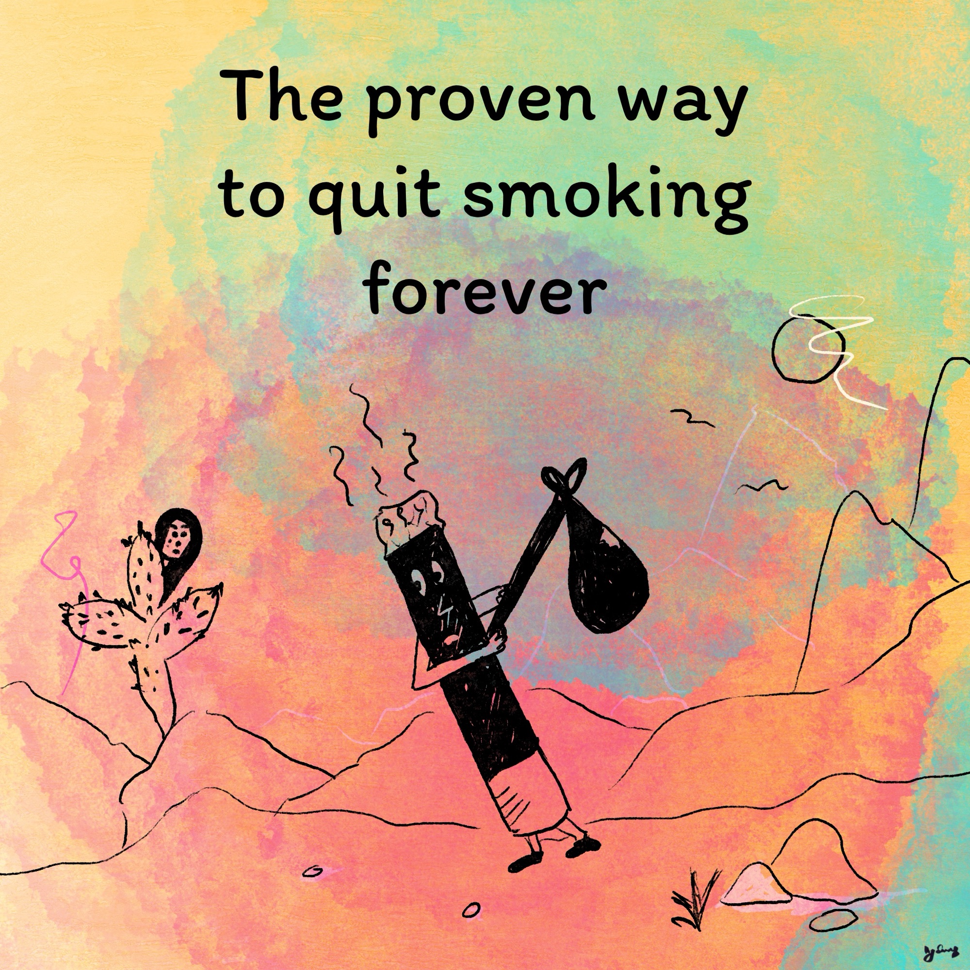 The proven way to quit smoking forever – The think about