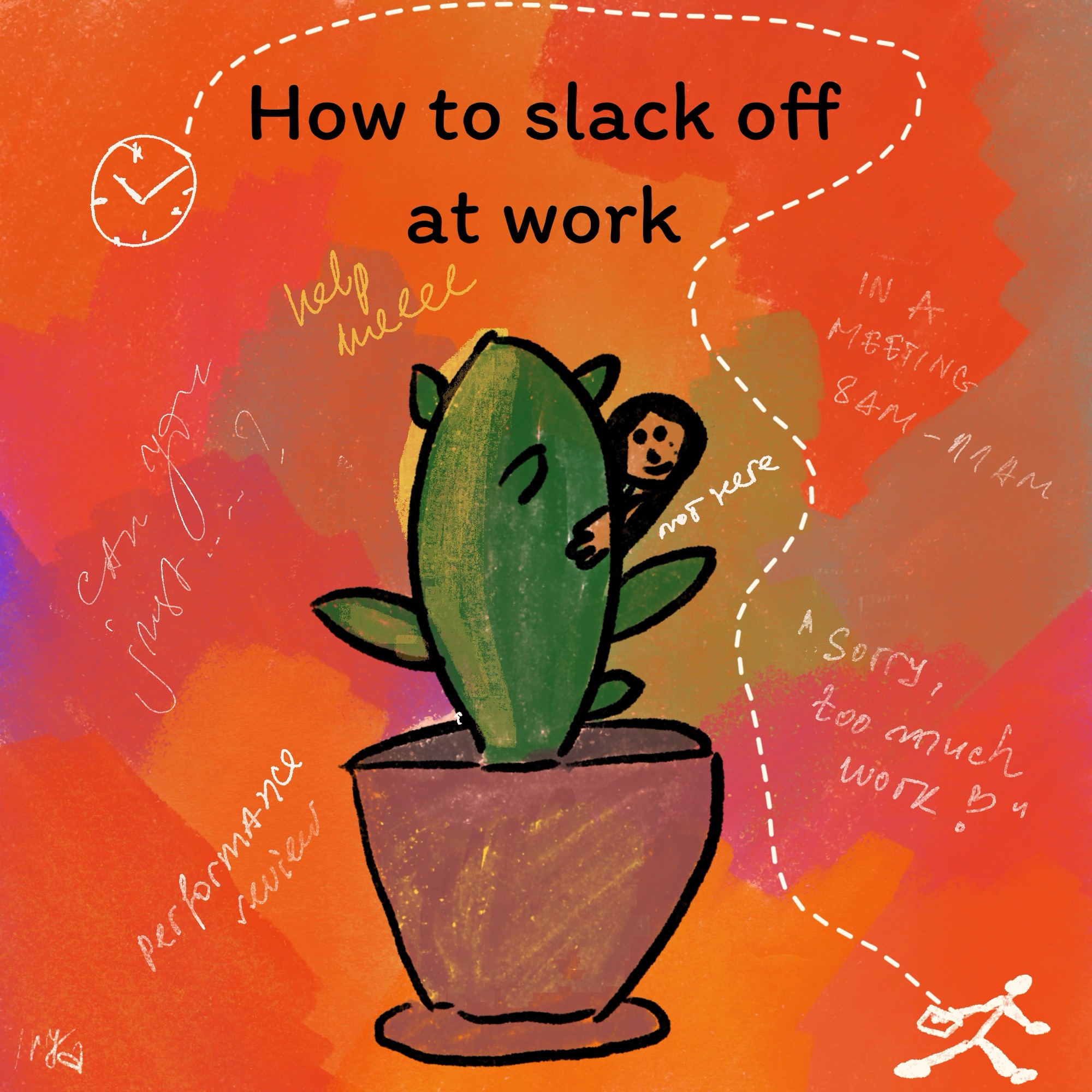 How to slack off at work – The think about