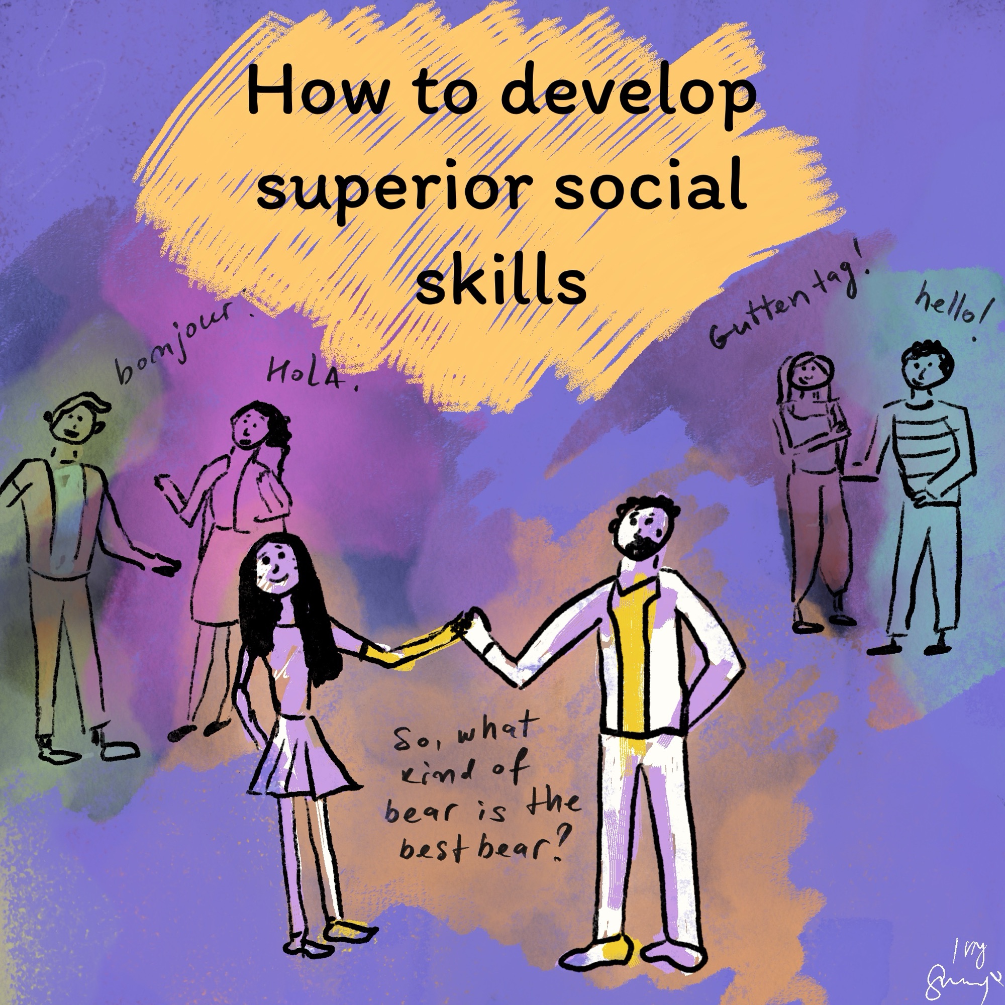 How to develop superior social skills – The think about